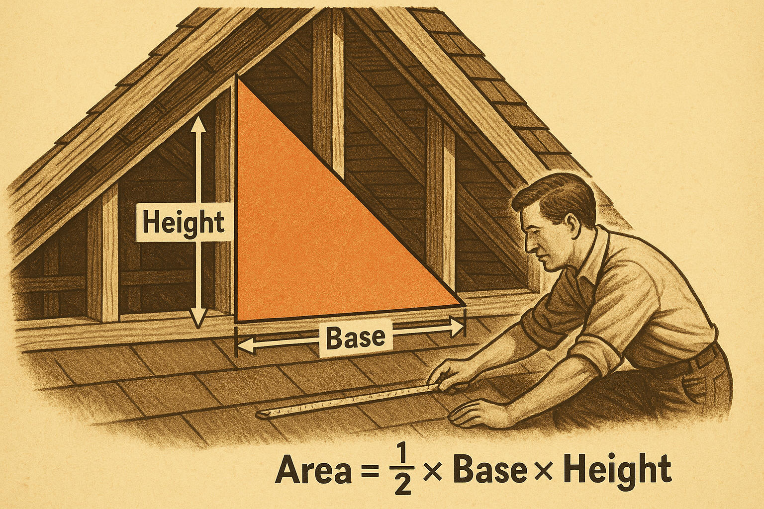 Triangle Square Footage Calculator